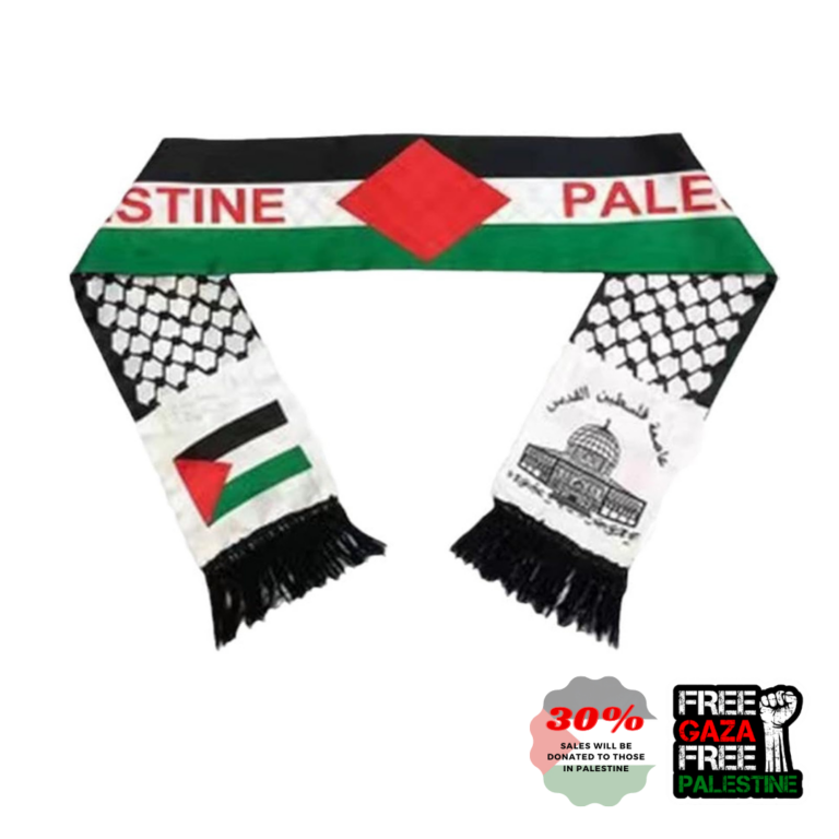 BUNDLE PACK - Large Palestine Flag Mini Flag Neck Shawl