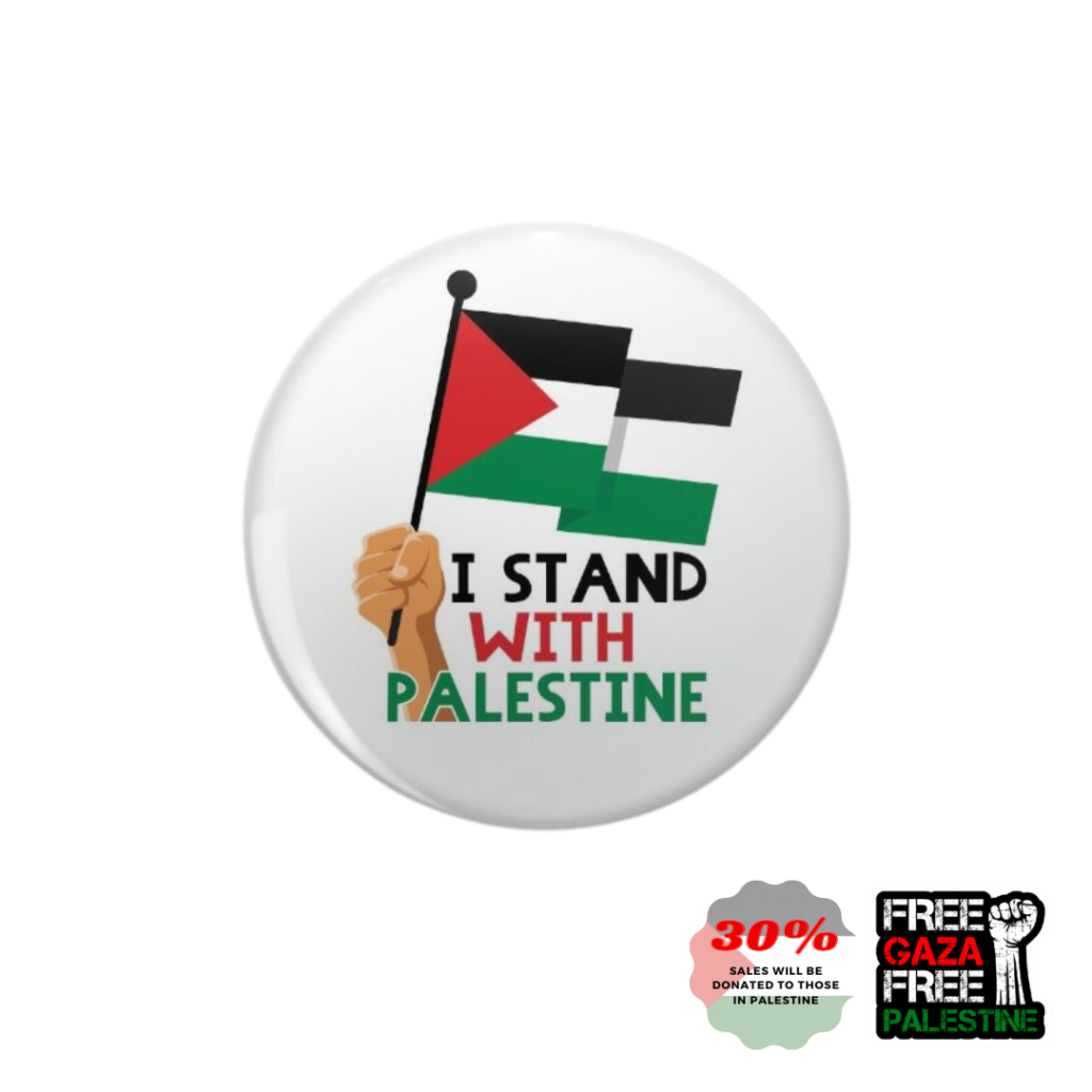 Free Palestine Pin - Buy Free Palestine Badge Pin Online - FREE GAZA Sydney