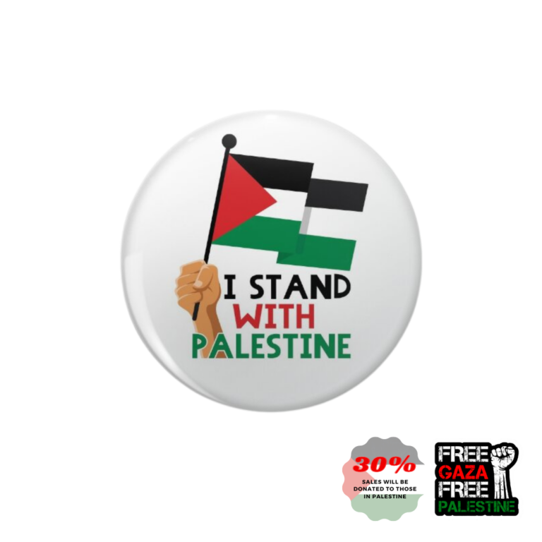 Free Palestine Pin - Buy Free Palestine Badge Pin Online - FREE GAZA Sydney