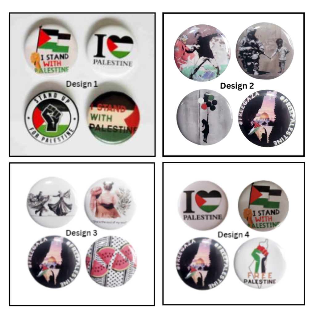 Free Palestine Pin - Buy Free Palestine Badge Pin Online - FREE GAZA Sydney