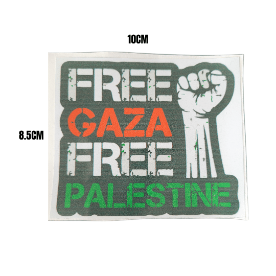 Palestine Stickers Car Window Bumper - Free Gaza Sydney